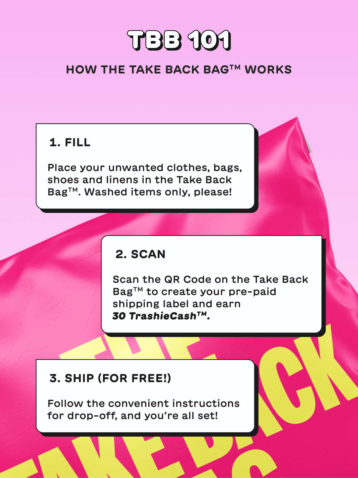 Trashie | Take Back Bag
