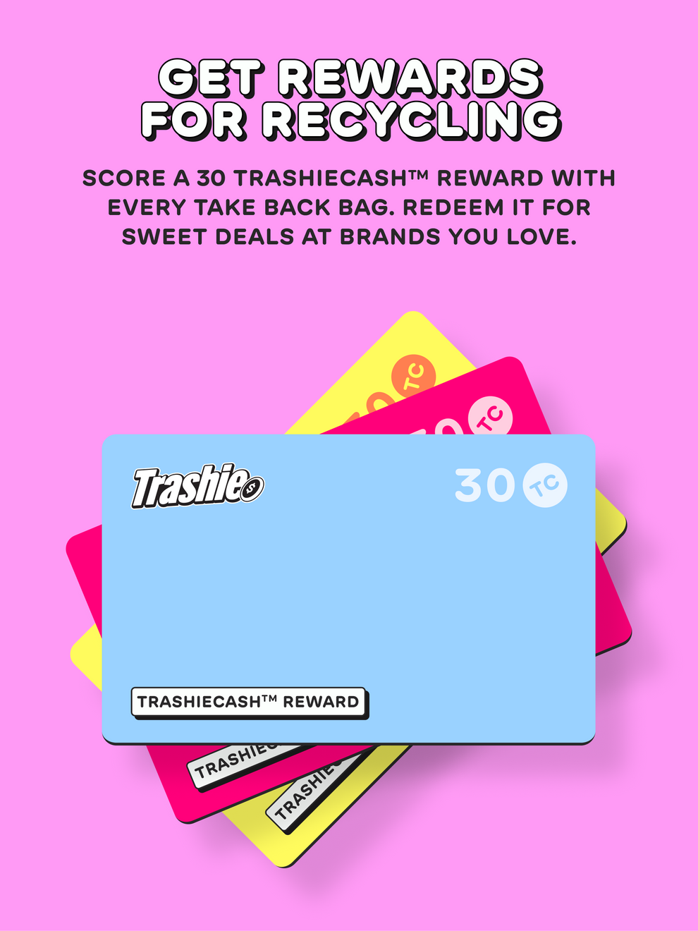 Trashie | Rainbow 3-Pack | Take Back Bag