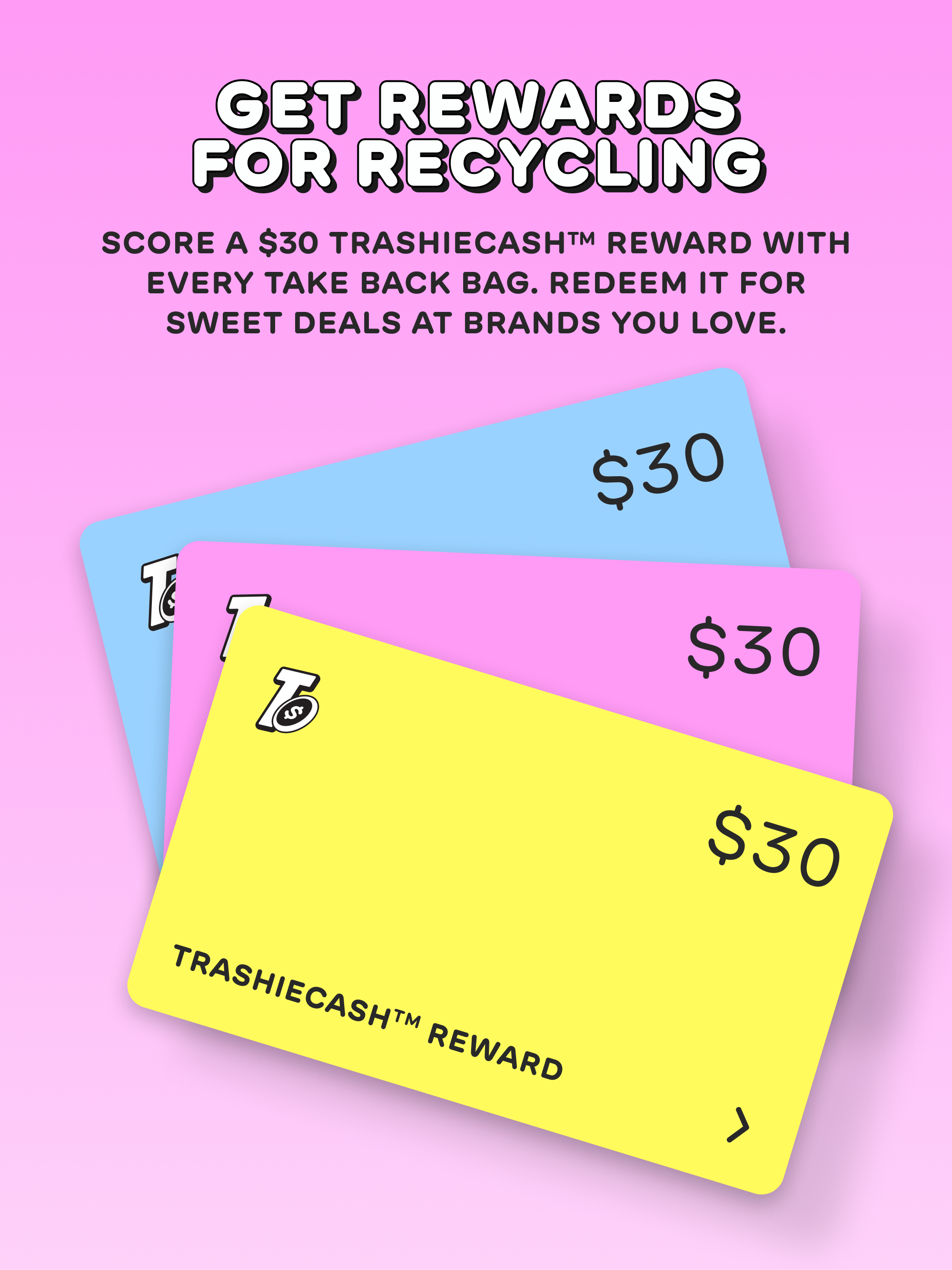 Trashie | Double Rainbow Deal 6-Pack | Take Back Bag